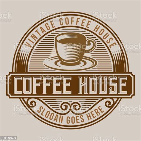 커피 로고 벡터 라벨 커피숍 되었습니다 컵 빈티지 템플릿 배지 그림 디자인 0명에 대한 스톡 벡터 아트 및 기타 이미지 0명 고급 디자인 Istock