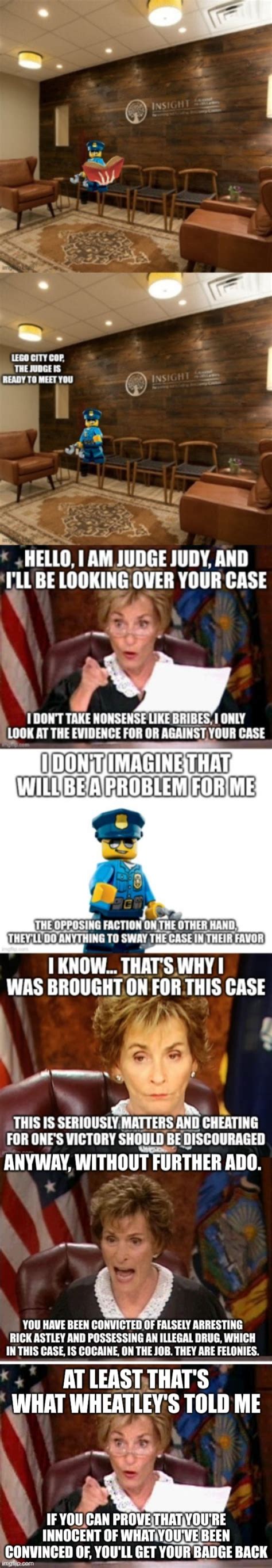 Judge Judy Is Unbiased And Has Yet To See The Evidence Of Those Crimes