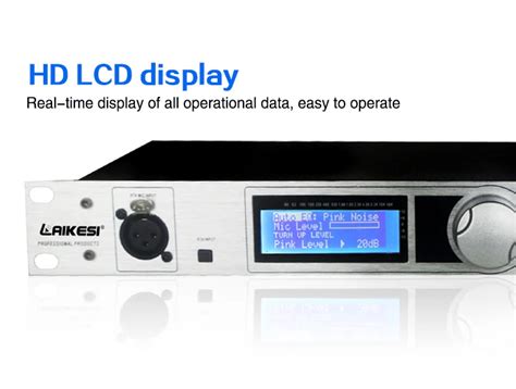 LAIKESI PA Audio Processor Professional DSP For PA Systems