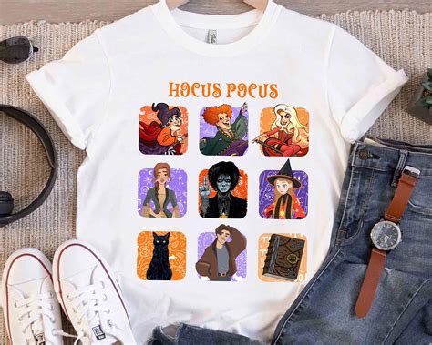 Disney Halloween Moods Hocus Pocus Characters Shirt Halloween Hocus