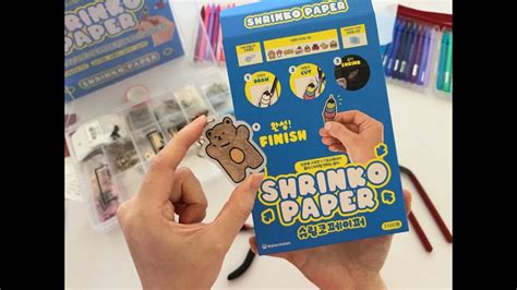 손쉬운 굿즈제작 슈링클스 Diy 키트로 아크릴 키링 굿즈 손쉽게 만들어요 D Youtube