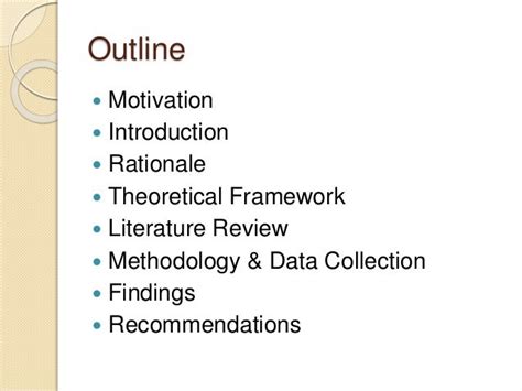 Master Thesis Data Collection What To Include In The Methodology