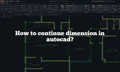 How To Continue Dimension In Autocad Caddikt