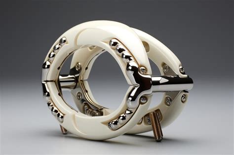 Bone Clamp On White Background Premium Ai Generated Image