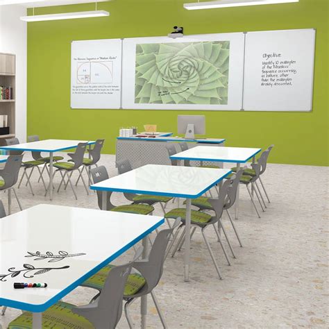 Hierarchy Rectangular School Activity Table 60w X 24d Hpl Top He