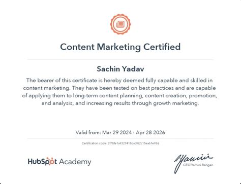 Sachin Yadav On Linkedin Im Thrilled To Share That I Have Successfully Completed The Content…
