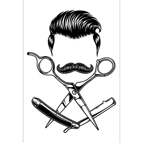 โปสเตอร์ทรงผมชาย ตกแต่งร้าน รับทำโปสเตอร์ รับทำกรอบตามขนาด Shopee Thailand