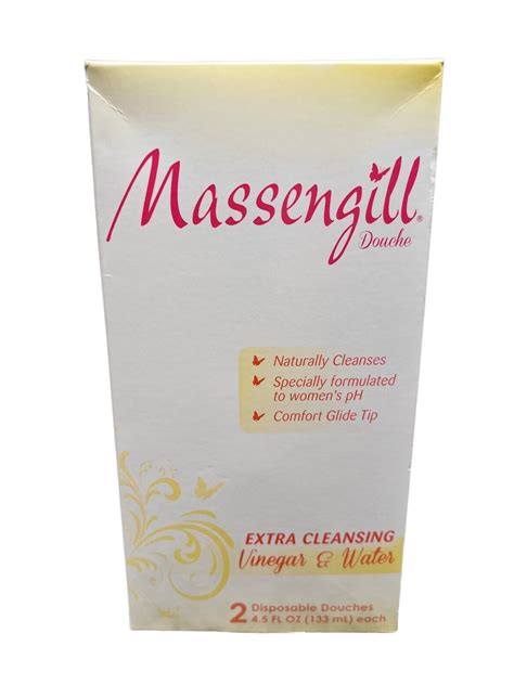Massengill Douche Extra Cleansing Vinegar Water Disposable Douche 2