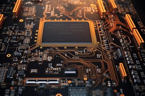 premium ai image visual representation of electrical components and