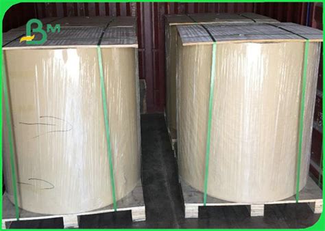 Extensible Unbleached Sack Kraft Brown Paper 70 80g For Hangbag