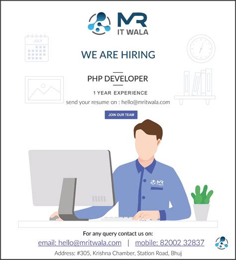 Mr It Wala On Linkedin Hiring Jobs Lookingforjob Bhuj Kutch