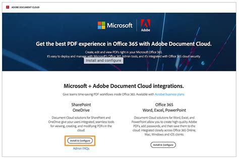 Deploy Adobe Acrobat For Sharepoint And Onedrive