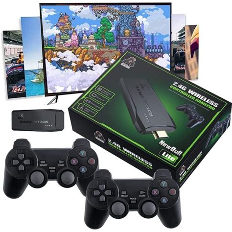 Jual Konsol Video Game 2 4g Pengontrol Nirkabel Ganda 4k 10000 Game 64gb Shopee Indonesia
