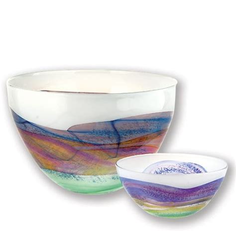 Art Glass Bowls Handmade And Hand Blown Glass Bowls