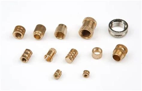 Brass Threaded Inserts At Rs 600kg Brass Inserts In Jamnagar Id