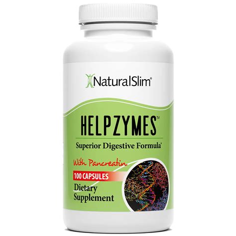 Buy Naturalslim Helpzymes Digestive Enzymes For Digestion Bloating