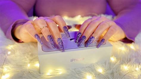Asmr • Boxes Gentle Scratchy Tapping Whispered Youtube