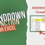 How To Use Roundup Function In Excel With Examples Exceltutorial