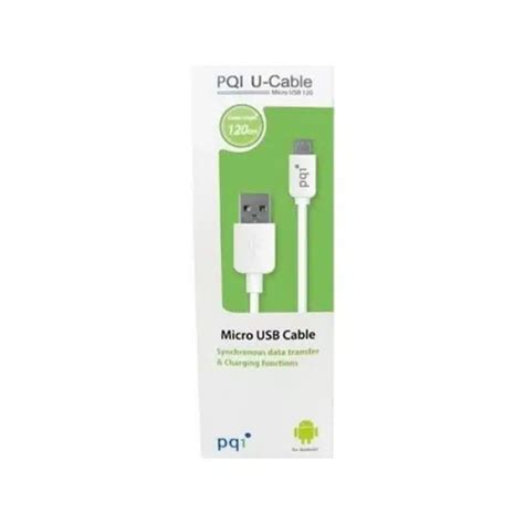 Pqi U Cable Microusb Cable 12m White — Network Computer Wireless Pqi U Cable Microusb Cable 12m White — Network Computer Wireless