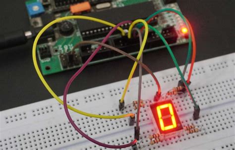 7 Segment Display Interfacing With AVR ATmega16 ATmega32 AVR AT