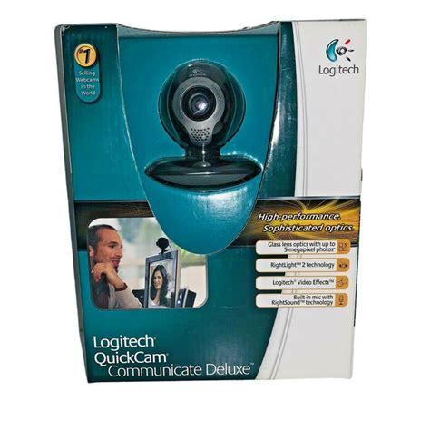 Logitech Quickcam Communicate Deluxe Webcam Decorstat