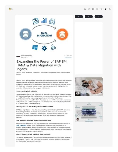 Ppt Expanding The Power Of Sap S4 Hana And Data Migration With Ingenx Powerpoint Presentation