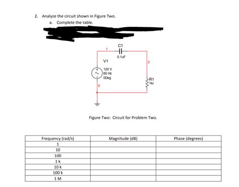 Solved Analyze The Circuit Shown In Figure Two Complete Chegg