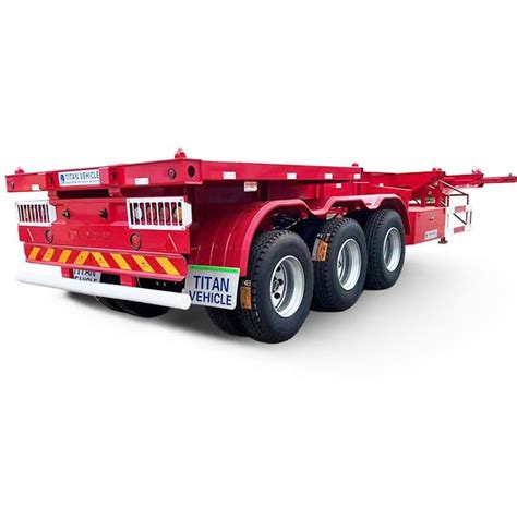 Tri Axle Container Chassis 40ft Container Chassis Trailer
