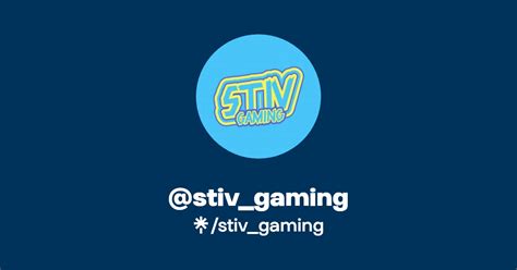Stivgaming Instagram Facebook Tiktok Twitch Linktree