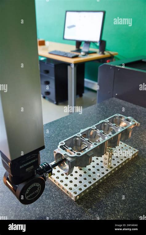 Revo Probe Inside Diameter Measurement Measurement Of A Piece In Cmm