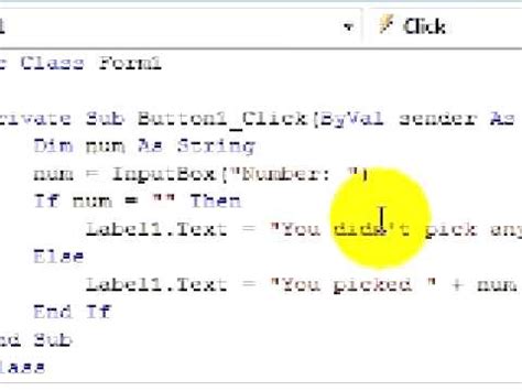 Visual Basic Input Boxes Tutorial YouTube