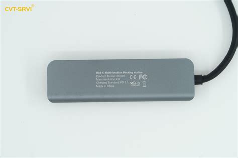 High Speed In USB C Hub Type C HDMI K Docking Station In Pd Charging Hub For Laptop