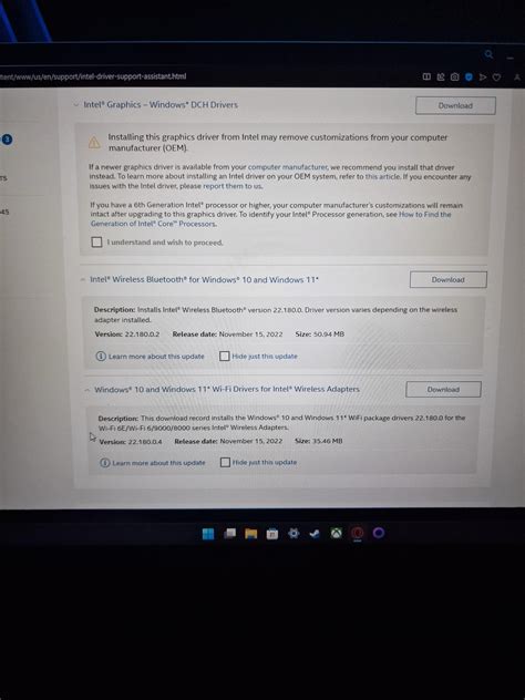 I Downloaded The Intel App To Check For Drivers Updates And I Got These 3 Updates But I Don T