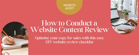 11 Point Website Content Review Checklist — Web Copy Collective