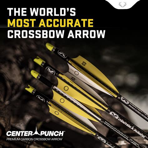 Tenpoint Evo X Lighted Centerpunch 20 Carbon Crossbow Arrows Pack