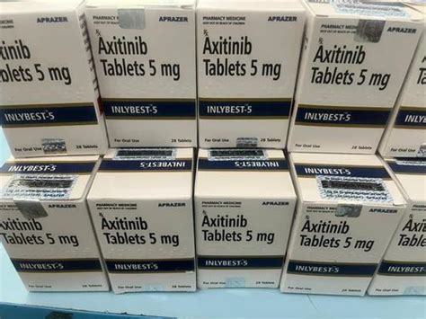 Axitinib 5mg Tablets At ₹ 1400box Pharmaceutical Tablets In Gurugram
