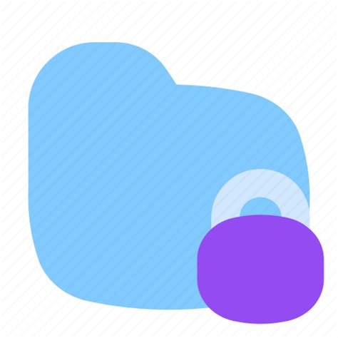 Folder Lock Locked Privacy Icon Download On Iconfinder