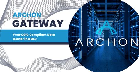 Id Technologies A Caci Company On Linkedin Archon Gateway Your Csfc Compliant Data Center In