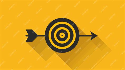 Targeting Vector Arrow Objective Icon Premium Ai Generated Vector