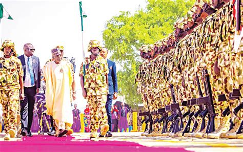 Protect Democracy Shun Politics Tinubu Tells Army
