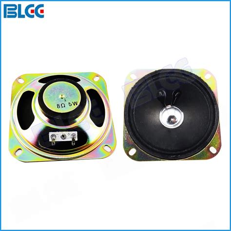 2pcs Lot 8 Ohm 5 W Full Range Speaker Mini Stereo Loudspeaker For