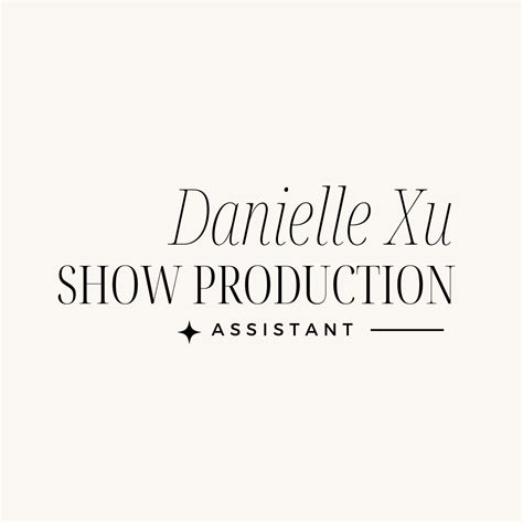 Danielle Xu Show Production Assistant University Fashion Group