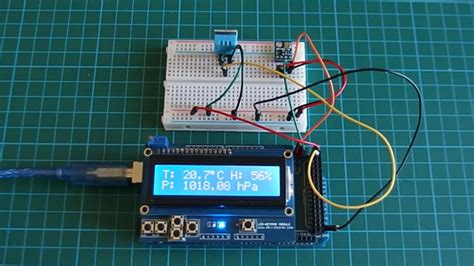 BMP180 And DHT11 Weather Station Electronics Lab Com