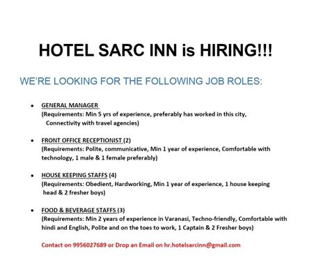 Hiring Varanasi Hotel Restaurant Shivani Ojha