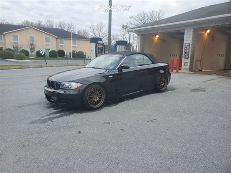 2008 Bmw 135i Base With 18x9 Kansei Corsa And Firestone 225x40 On