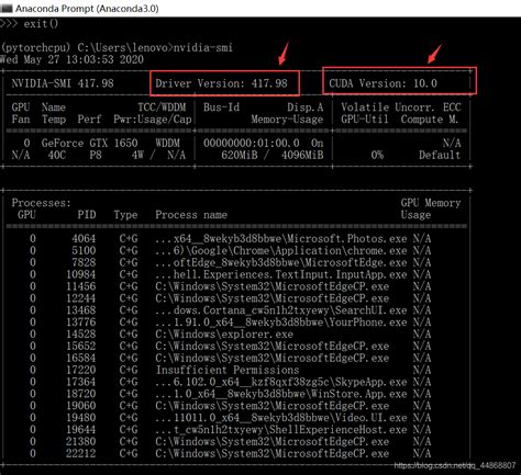 Win10gtx1650ti显卡安装pytorch教程1650tipytorch的框架 Csdn博客 Win10gtx1650ti显卡安装pytorch教程1650tipytorch的框架 Csdn博客