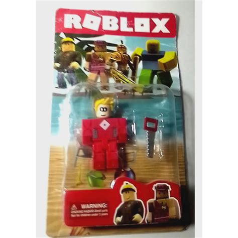 Boneco Action Figure Roblox Carpinteiro Construtor C Serrote Submarino