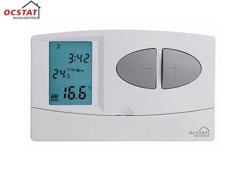Digital Floor Heating System Wireless Programmable Thermostat With 868mhz