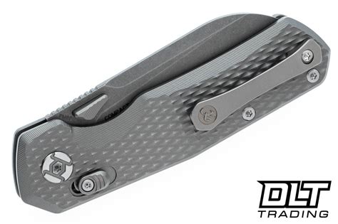 Kunwu Compact Chad Stonewashed Pm60 Blade Diamond Texture Titanium