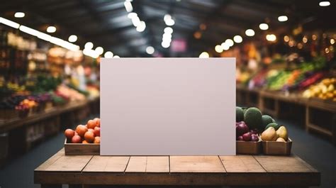 로고 디자인 브랜드 프레젠테이션을 위한 생성 Ai 포스터 또는 신호판 모 ⁇ 프리미엄 사진